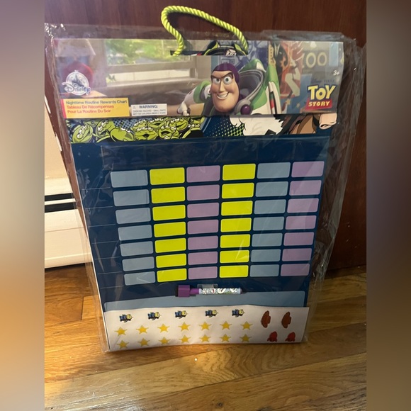 Disney | Toys | Toy Story Night Time Routine Chart | Poshmark